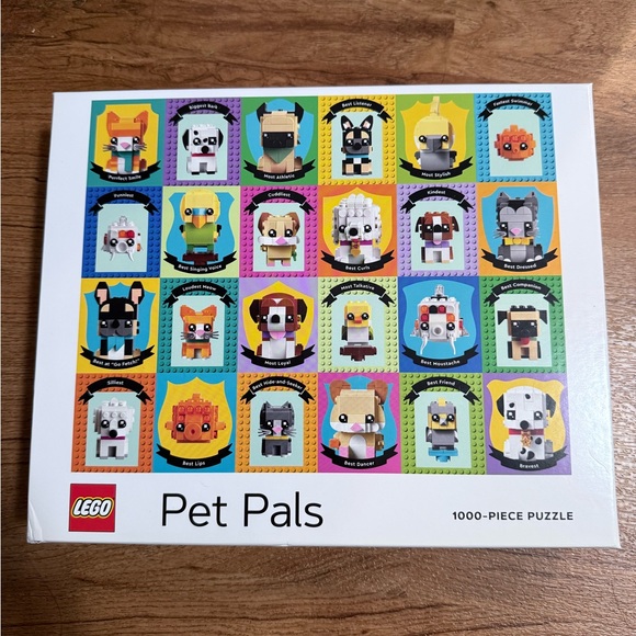Lego | Games | Lego Pet Pals 00 Pieces Jigsaw Puzzle | Poshmark